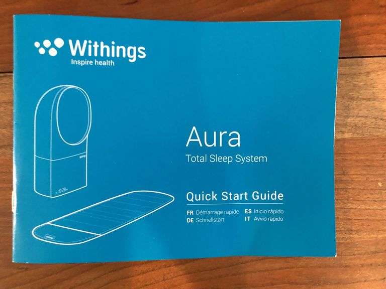 Withings Aura Total Sleep System - Auction Ohio