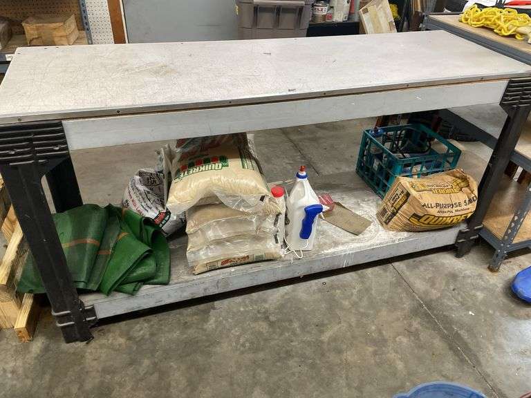 Heavy-Duty Work Table/Bench - Auction Ohio