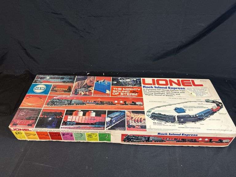 Lionel Rock Island Express Train Set - Auction Ohio