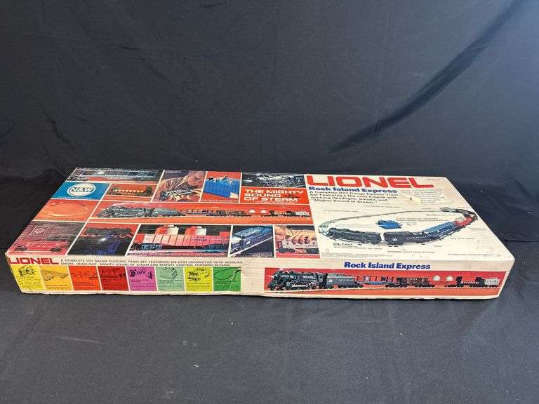 Lionel Rock Island Express Train Set - Auction Ohio
