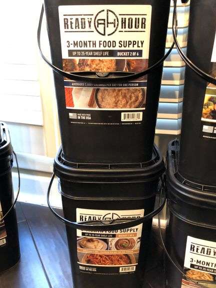 Ready Hour 3-Month Food Supply - Auction Ohio