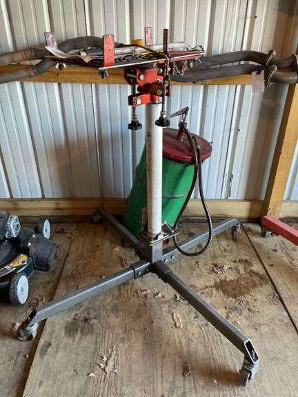 Transmission Stand with Fuel Tank Adapter - Auction Ohio