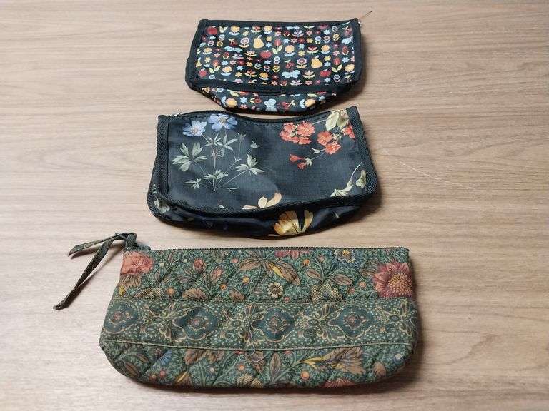 Three Zipper Pouches - Auction Ohio