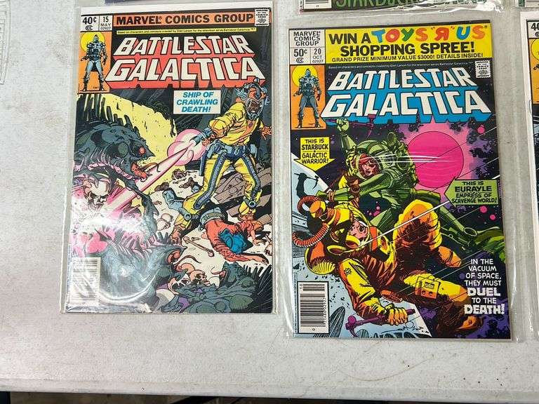 11 Battlestar Galactica Comics - Auction Ohio