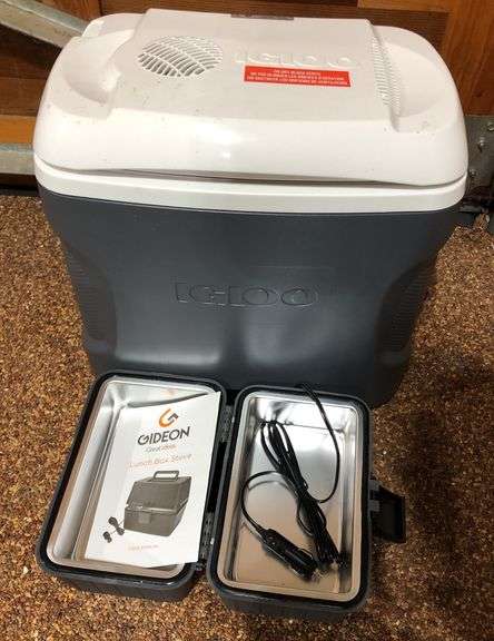 Igloo Iceless Cooler & Gideon Lunch Box Stove - Auction Ohio