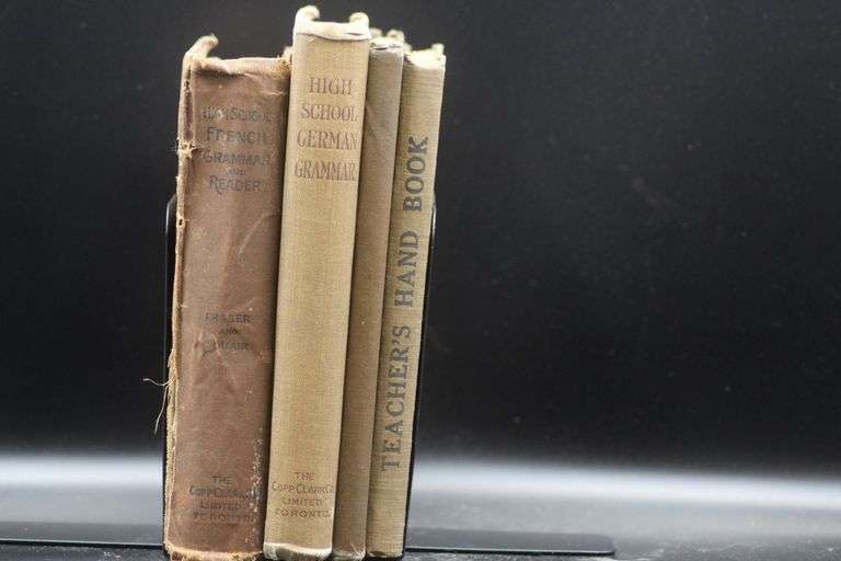 1831- 1920 Antique School Books from the Early 1900's - Auction Ohio
