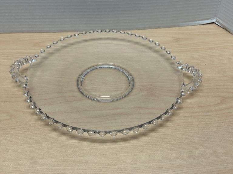 Imperial Candlewick Tray Plate - Auction Ohio