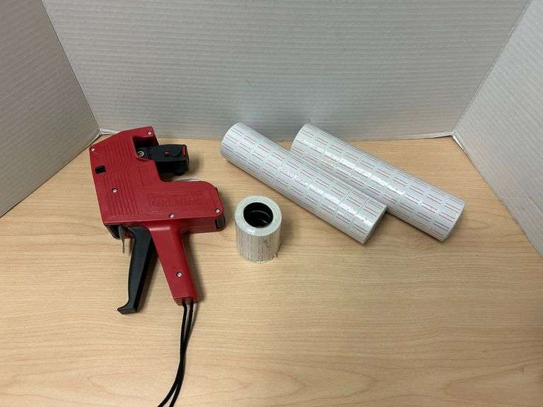 Label Gun and Labels - Auction Ohio