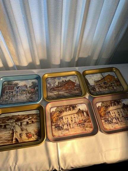 Vintage Collection Coca-Cola Trays - Auction Ohio