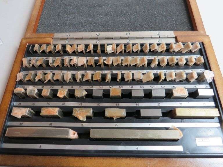 Gage Blocks - Auction Ohio