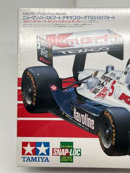 Tamiya Lola T93/00 Ford 1/20 Scale Model Kit – Newman Haas Kmart Texaco ...