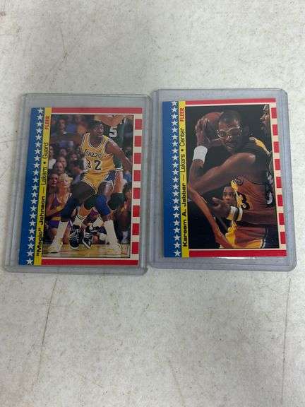 1987 Magic & Kareem cards - Auction Ohio