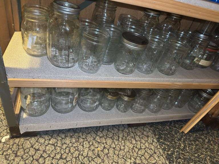 Canning jars galore - Auction Ohio