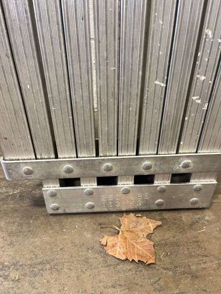 Werner PA208 Task-Master Aluminum Extension Plank - Auction Ohio