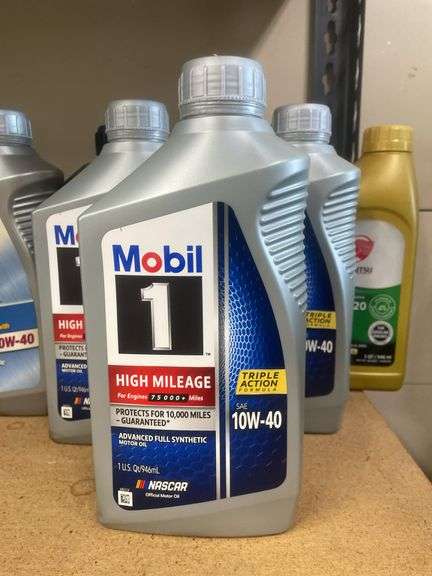 High Mileage & Performance Motor Oils - Auction Ohio