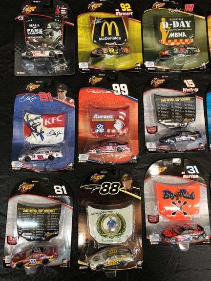 NASCAR Miniature Replica Hoods - Auction Ohio