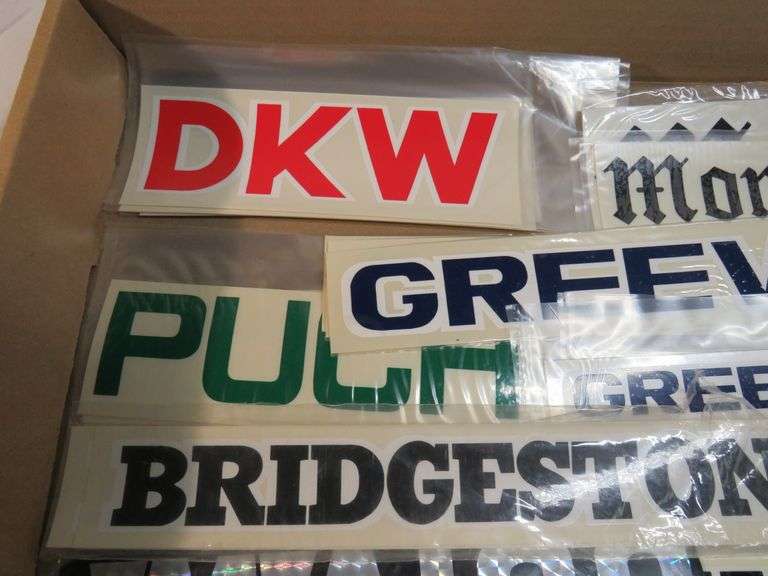 Various Decal lot - Auction Ohio
