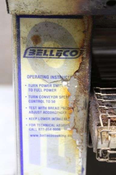 Belleco Conveyor Toaster with Stainless Steel Housing - Auction Ohio