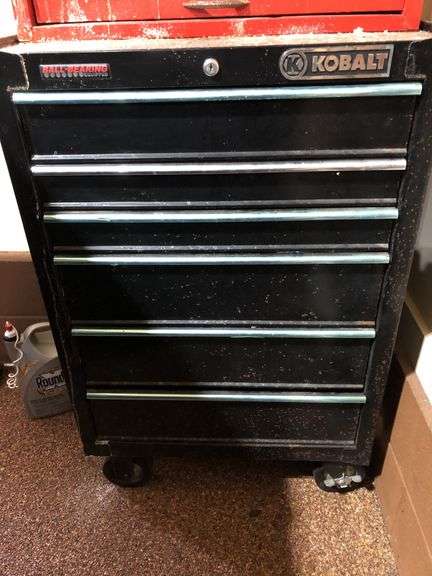 Kobalt Rolling Tool Cabinet w/ Contents - Auction Ohio