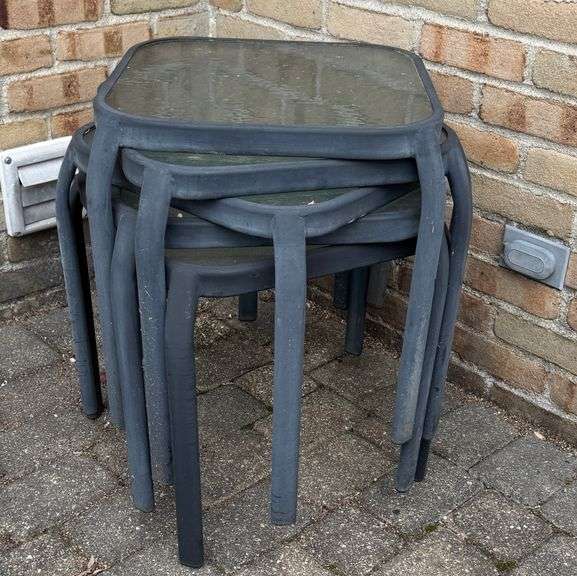 Stackable Patio Tables - Auction Ohio
