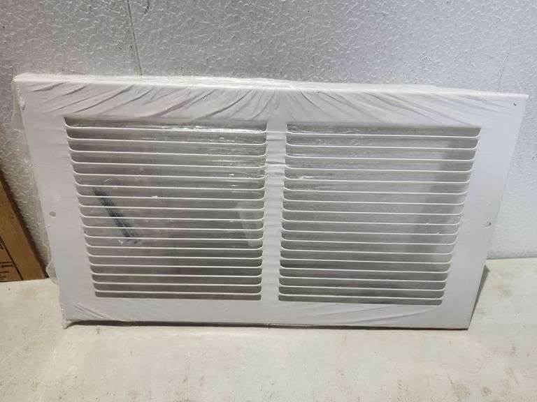 Hart And Cooley 12''X6'' White Return Register - Auction Ohio