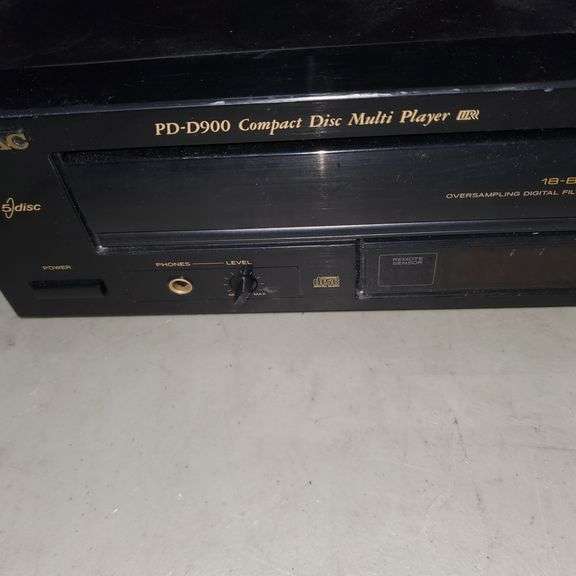 Teac PD-D900 Compact 5 Disc Multi Player - Auction Ohio
