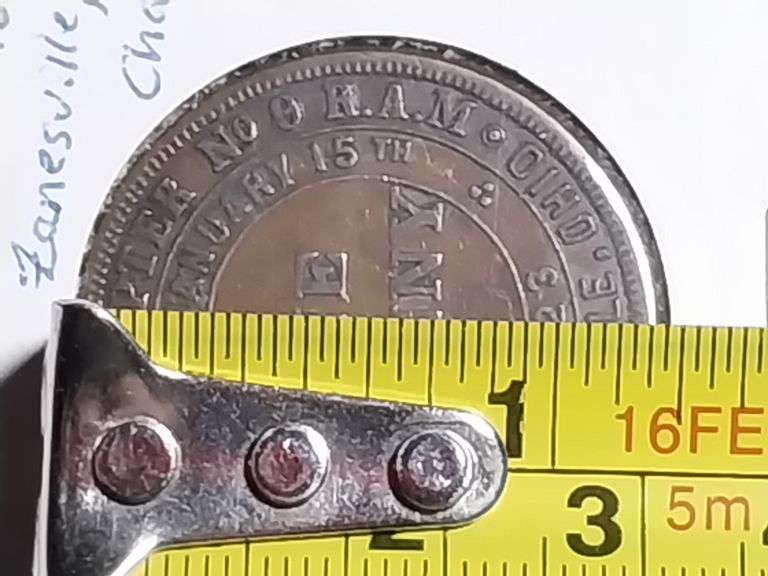 Large Penny 1823 Mason Penny - Auction Ohio