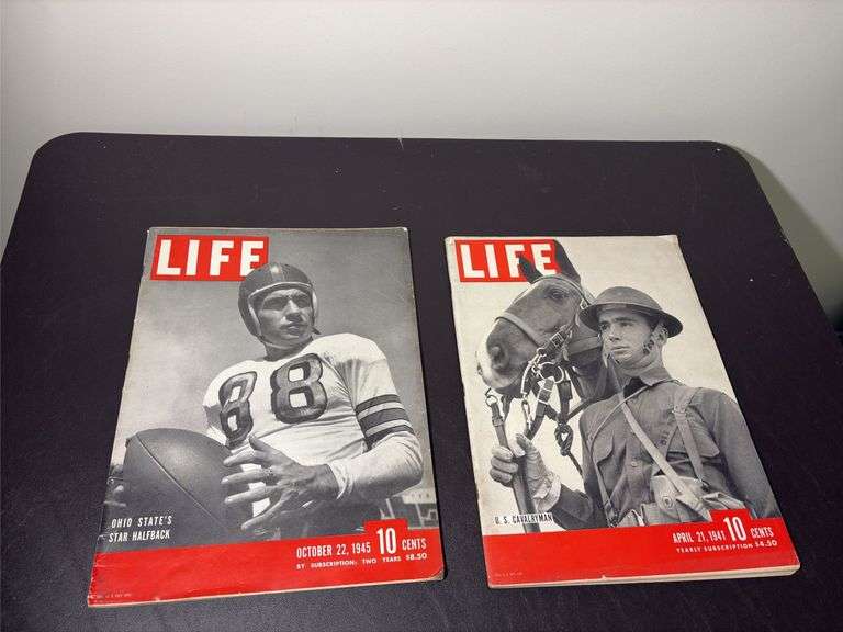 2 Early Life Magazines - Auction Ohio