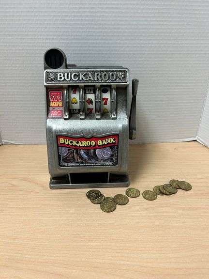 BuckARoo Slot Machine Bank - Auction Ohio