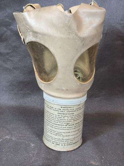 US Government Gas Mask - Auction Ohio