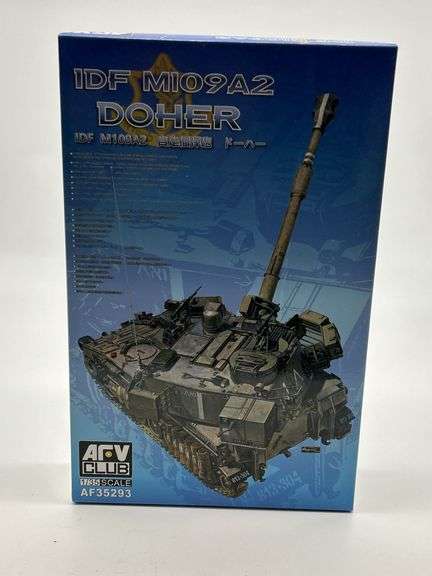 AFV Club 1/35 Scale IDF M109A2 Doher Self-Propelled Howitzer Model Kit ...