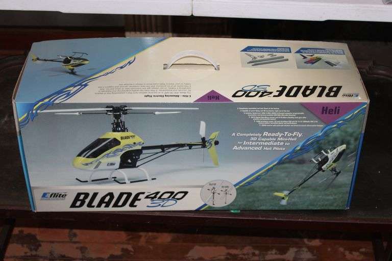 E-flite Blade 400 3D Remote Controlled Model Helicopter Kit - Auction Ohio