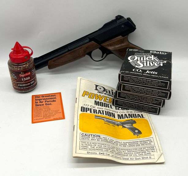 Daisy Powerline Model 1200 B-B Pistol - Auction Ohio