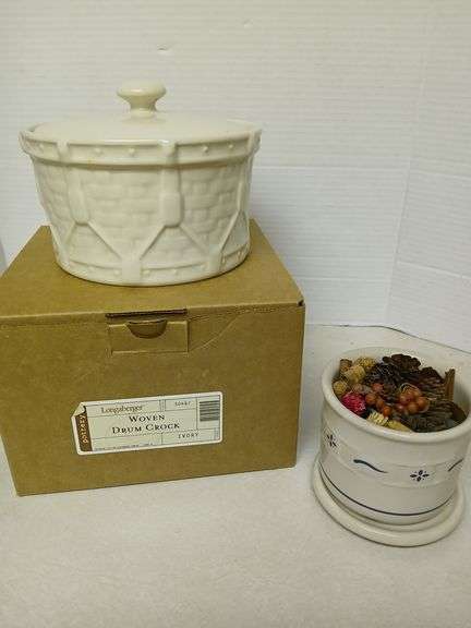 Longaberger Crocks - Auction Ohio