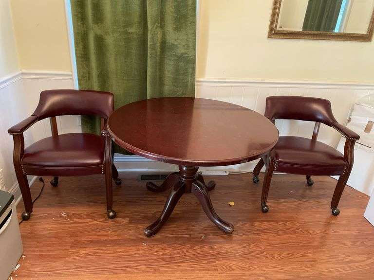 Card table with chairs - Auction Ohio