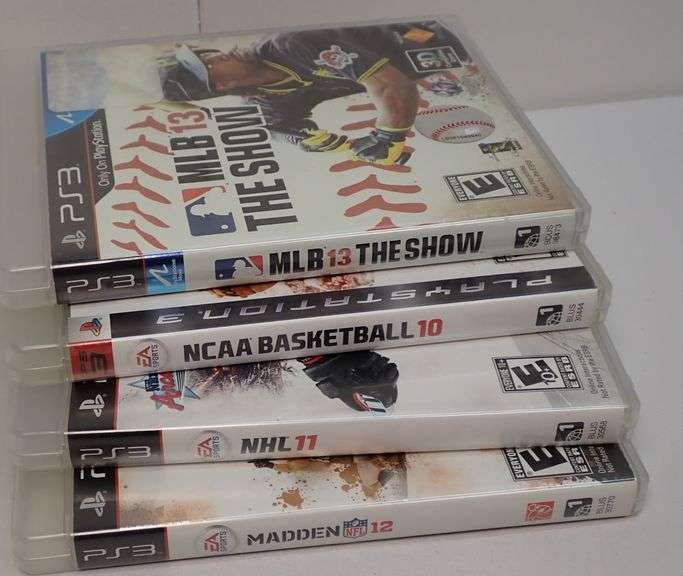 Lot of (4) PS3 gaming discs - Auction Ohio