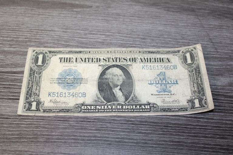 Large Silver Certificate - Auction Ohio