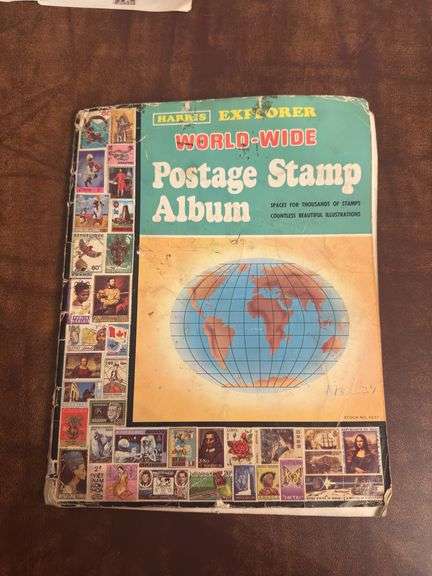 World-Wide Postage Stamp Album - Auction Ohio