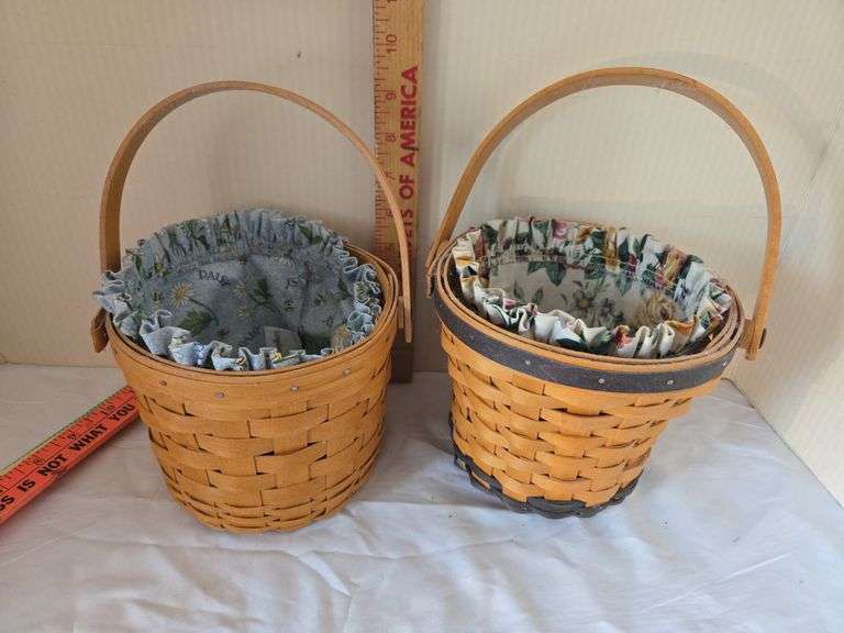 Assorted longaberger baskets. - Auction Ohio