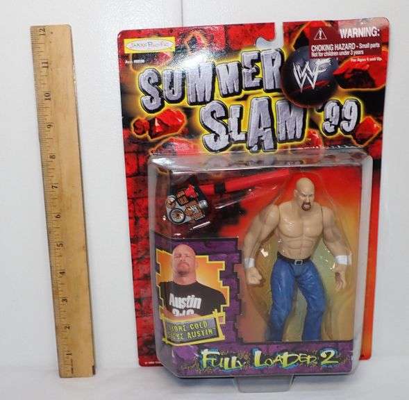 1999 Jakks Pacific WWF Summer Slam 99 Fully Loaded 2 Stone Cold Steve ...