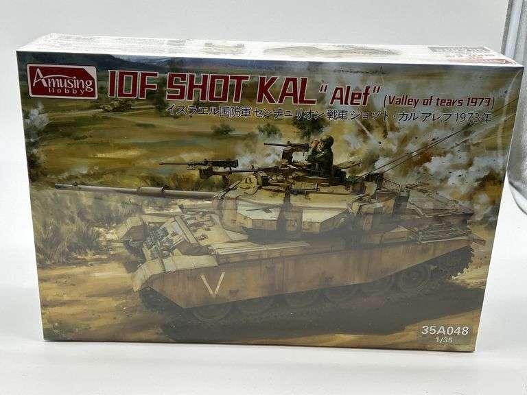 Amusing Hobby 1/35 Scale IDF Shot Kal "Alef" (Valley of Tears 1973 ...