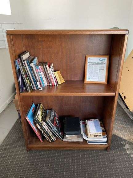 Assorted Books & Bookcase - Auction Ohio