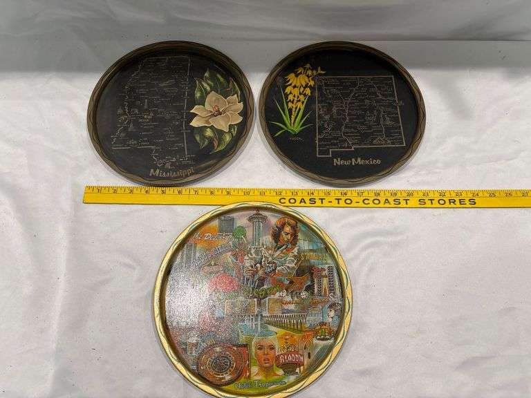 Assorted Metal Coasters ?? - Auction Ohio