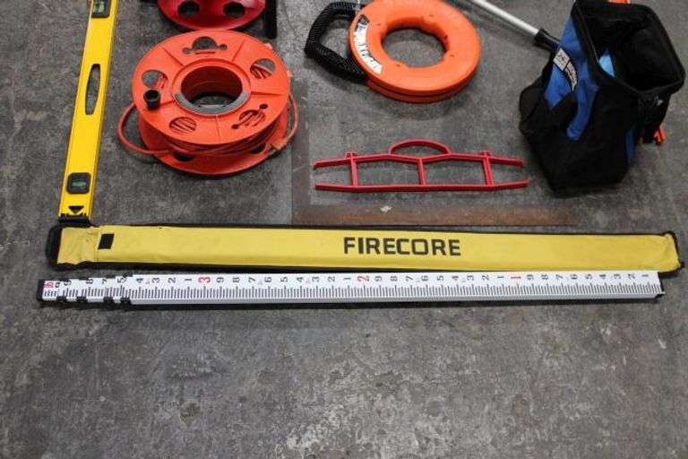 Lot of Assorted Electrical and Measuring Tools Including Toolboxes and ...