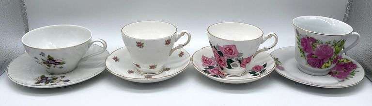 Vintage Tea Cups - Auction Ohio
