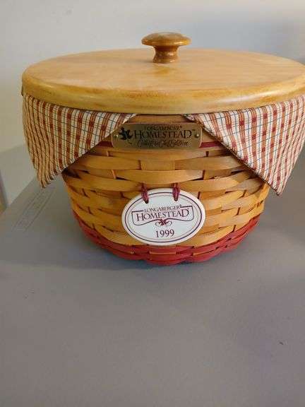 Longaberger Homestead Basket - Auction Ohio
