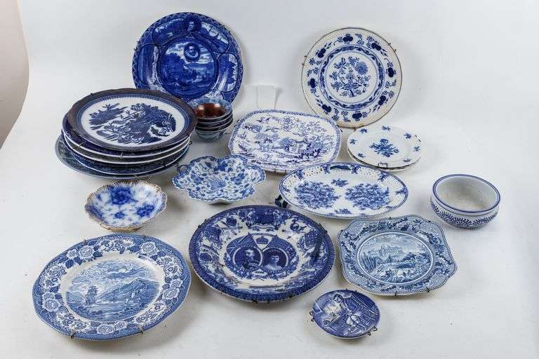 Collection of Flow Blue and Transferware - Auction Ohio
