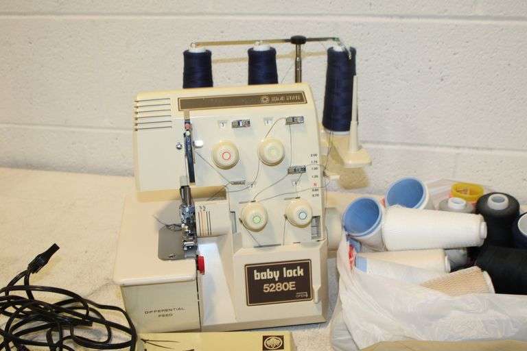 Baby Lock Serger Sewing Machine - Auction Ohio