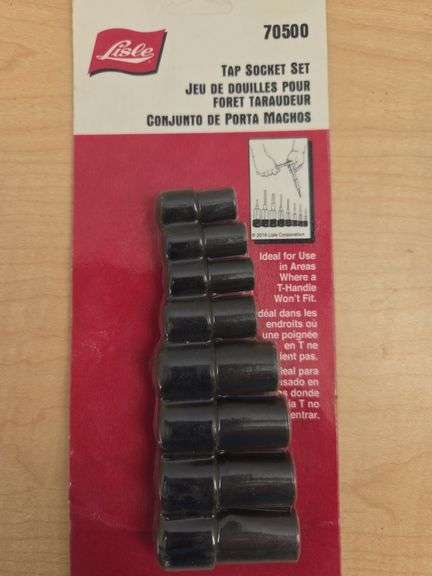 Leslie model 70500 tap socket set - Auction Ohio