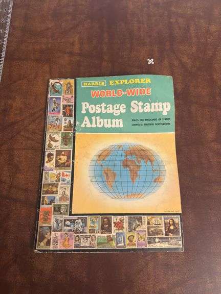 Explorer World-Wide Postage Stamp Album - Auction Ohio